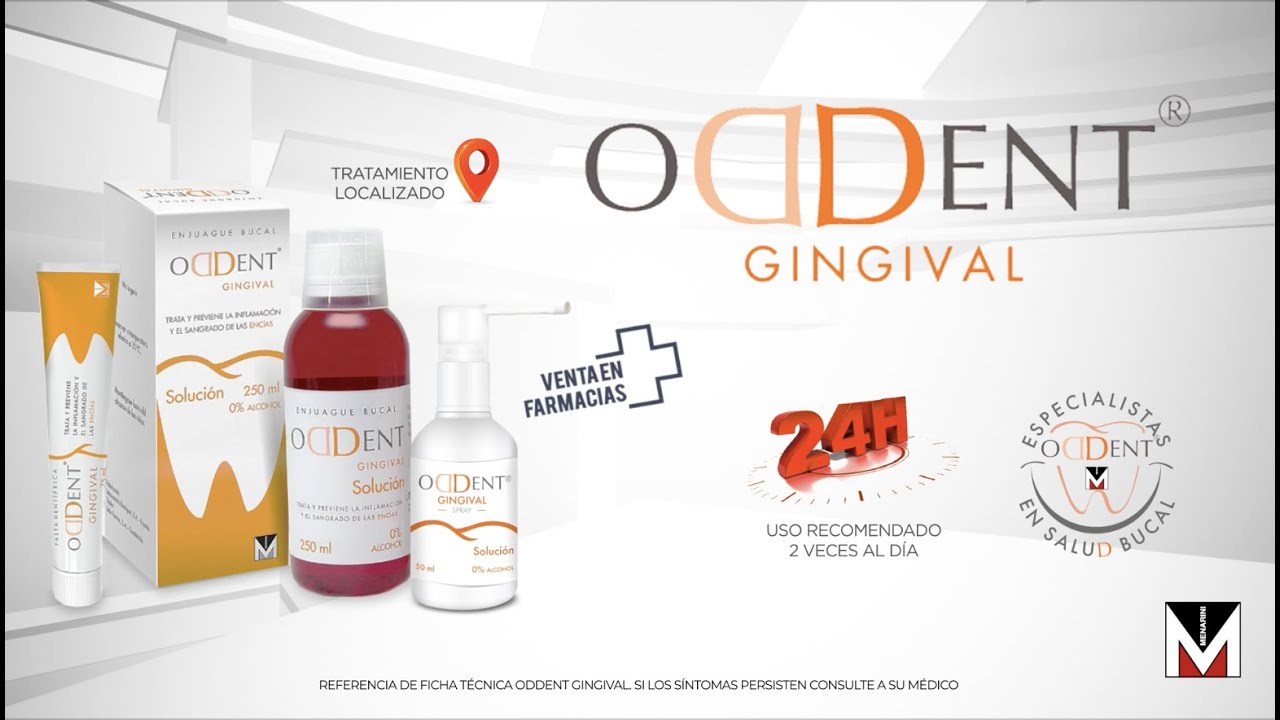 ¡Cuida tus encías con Oddent Gingival!