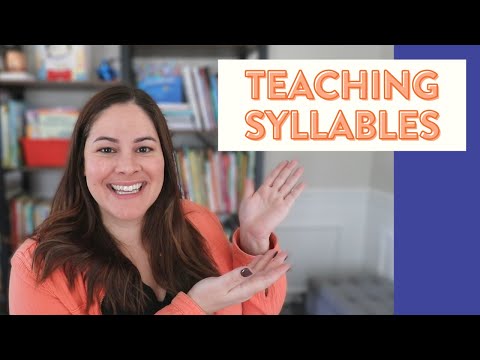 How to teach syllables in first and second grade // closed, Vce, & open syllables for 1st/2nd Grade