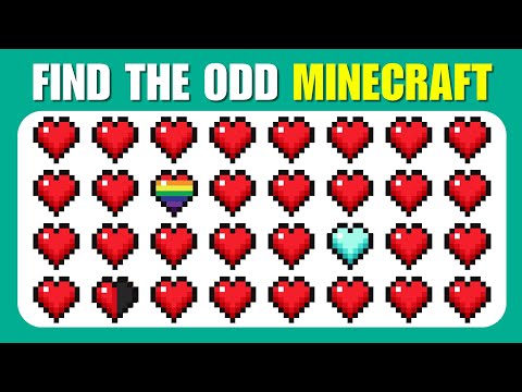 Find the ODD One Minecraft Edition Level 1| Minecraft Quiz