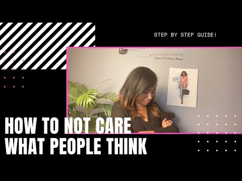 How Not To Care What Others Think Of You | How to Let Grudges Go| Jasmine Again!