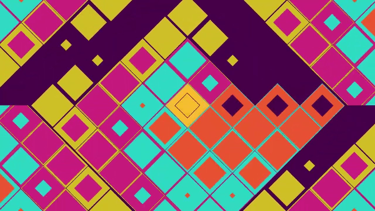 Abstract Geometric Rectangles Background Seamless Loop