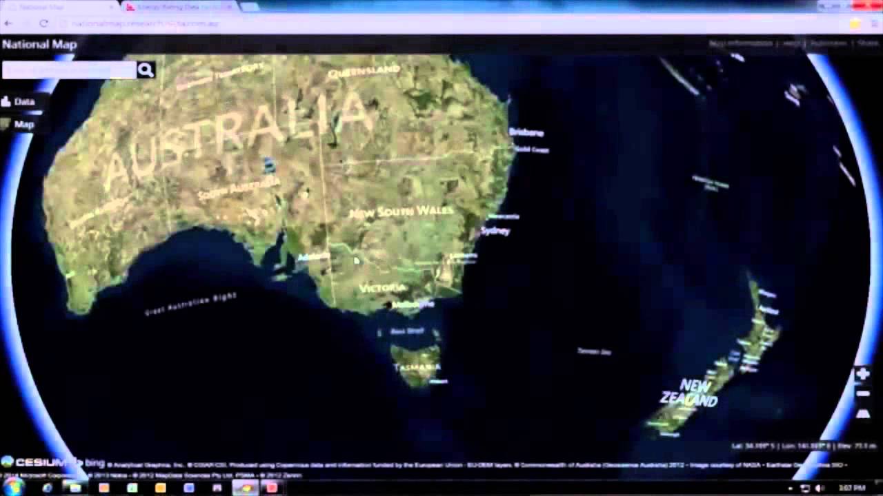GovHack 2014 Data Jam - Geoscience Australia: National Map