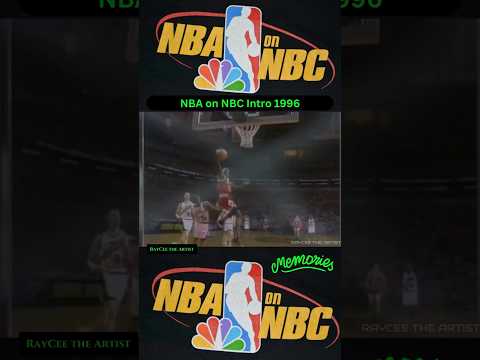 EPIC NBA on NBC Intro NOSTALGIA - Glory Days of Jordan #nba #retro #vintage #90s