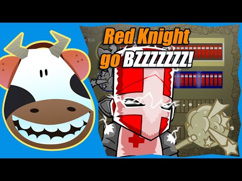 Maxed Magic VS All Bosses (Lightning) - Castle Crashers