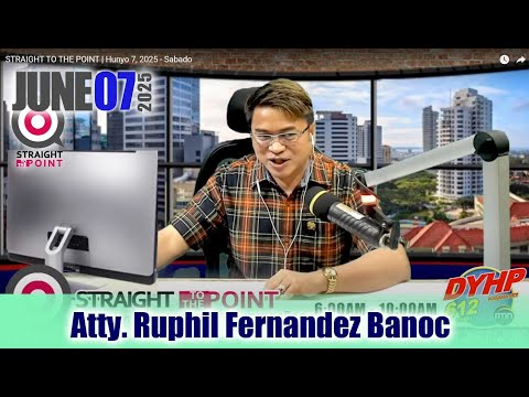 STRAIGHT TO THE POINT | Hunyo 7, 2025 - Sabado