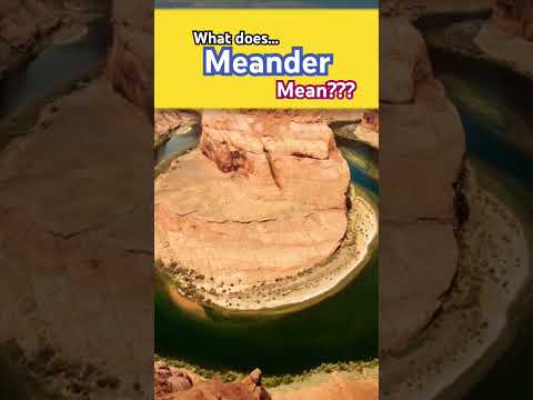????️ What is a Meander? What does Meander Mean? Meander Pronunciation #meander #whatdoesitmean #river
