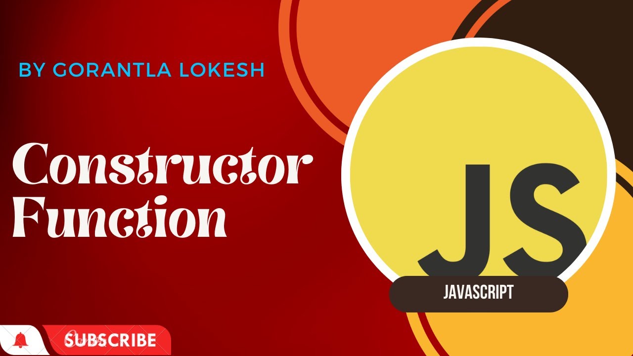 Part 14: Constructor Function in JavaScript |  Basic JavaScript