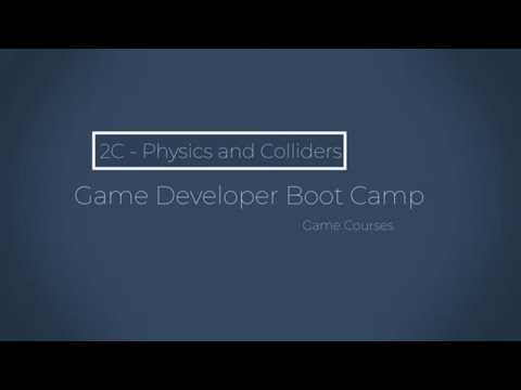 2C – Player Creation with Physics and Colliders – game.courses
