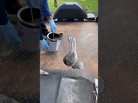 Top Coat Part 1, Paint It Black, #trailer #restore #painting