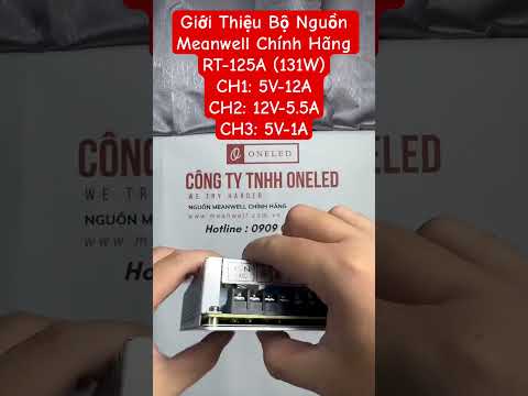 RT-125A Nguồn Meanwell Chính Hãng - LH Zalo 0909046626 #ONELED #meanwell #nguonmeanwellchinhhang