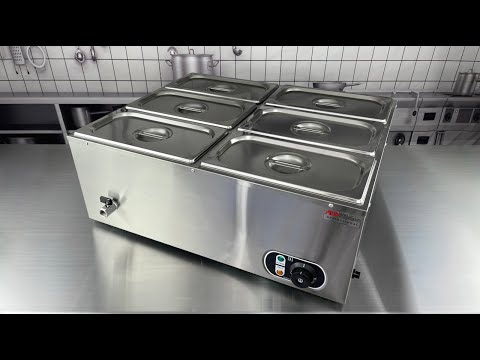 A-HB4V Bain Marie Steam Warmer Machine Presentation