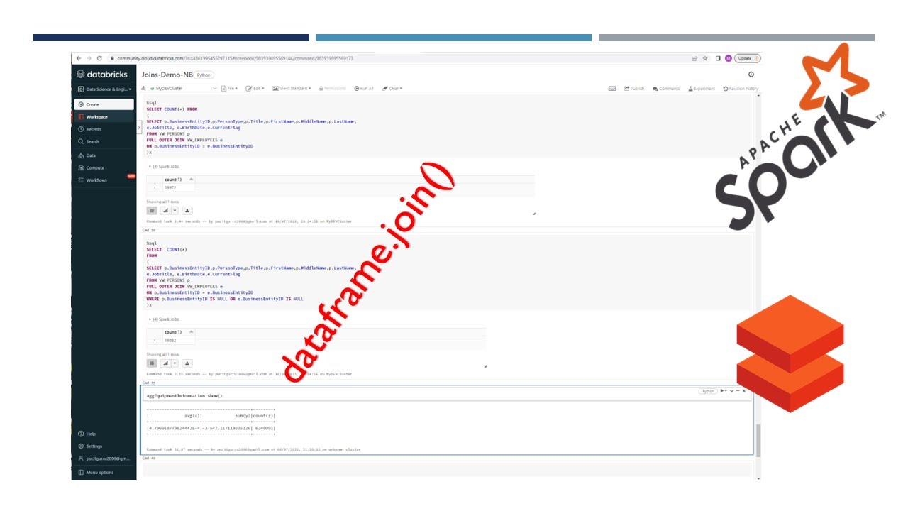 How to Write SQL Joins In Databricks(Spark SQL)