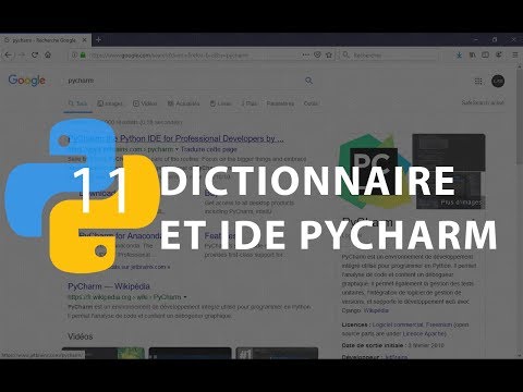Learn Python n°11 dictionnaire et IDE PyCharm - Mind Luster