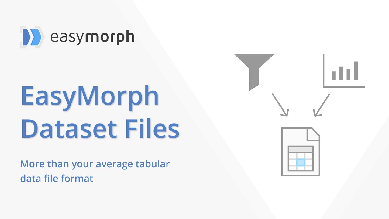 EasyMorph Dataset (.DSET) Files Explained