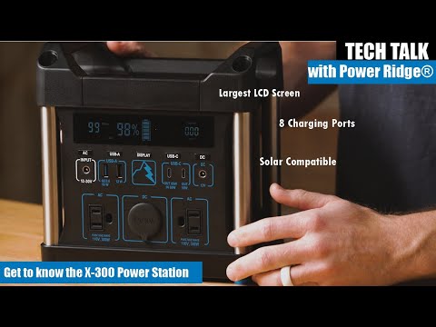 Tech Talk | X-300 Portable Power Station