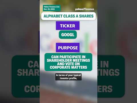 Google stock tickers: Understanding GOOGL vs GOOG #shorts