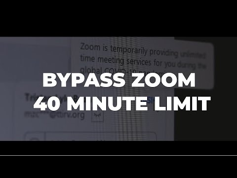 Have UNLIMITED Zoom Meeting times for FREE!