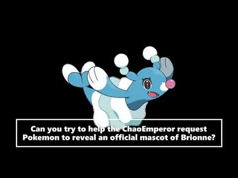 New Official Pokémon Mascots Ideas Brionne (Pokemon Sun and Moon)
