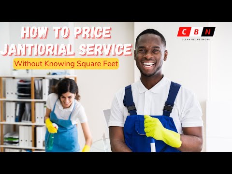 How To Price Janitorial Services With Square Footage