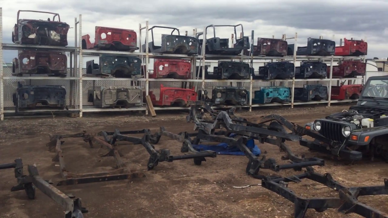 Comparing Jeep Wrangler TJ YJ & CJ7 Frame Chassis and Suspension - Frames for Sale