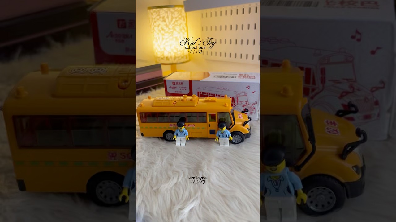 school bus toy✨ perfect gift idea for kids✨ link in comment section #giftidea #kidstoy #schoolbus