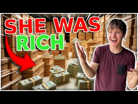 I BOUGHT A RICH COLLECTORS ABANDONED STORAGE UNIT!!