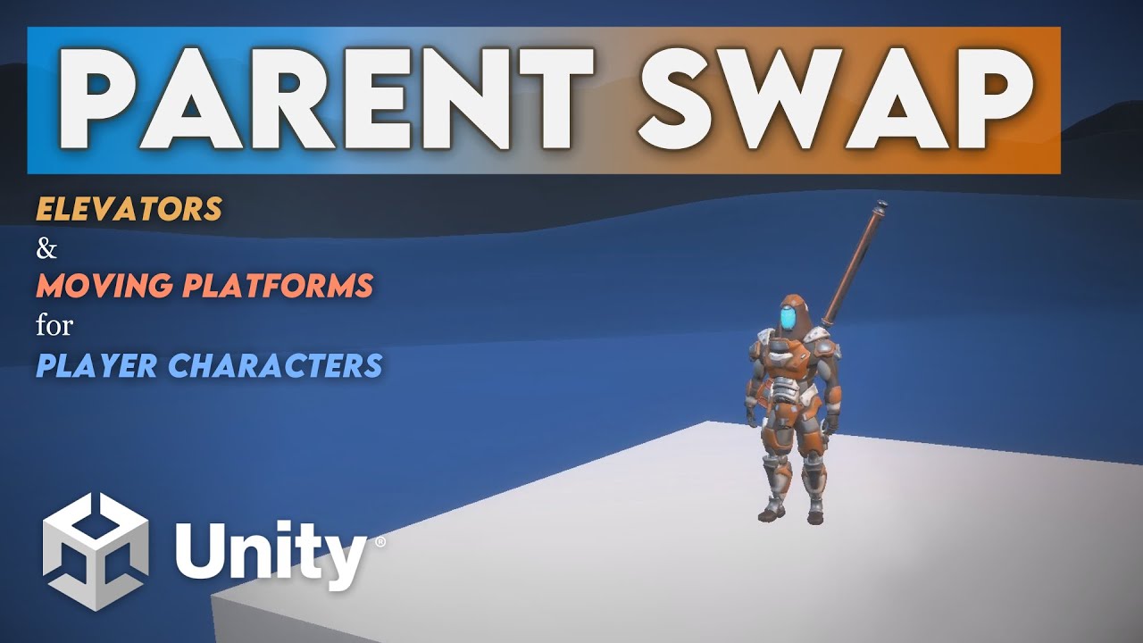 Unity Quick Tip Tutorial - How to set up Seamless Elevators & Moving Platforms in Unity