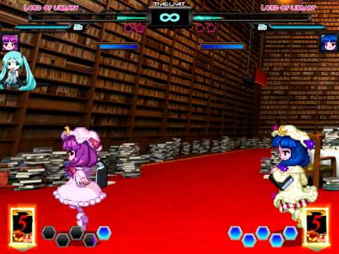 Mugen Touhou Characters: Lord of Library
