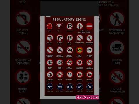 regulatory signs,regulatory signage,regulatory sign shape,regulatory sign color,regulatory,transport