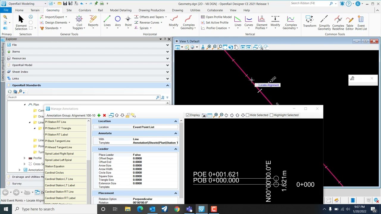 Annotate Event Points