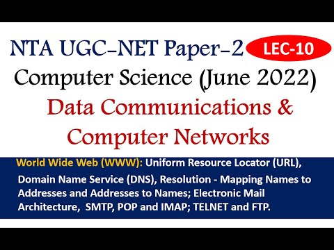 World Wide Web Detailed Explanation Video Lecture - Crash Course for UGC NET Computer science