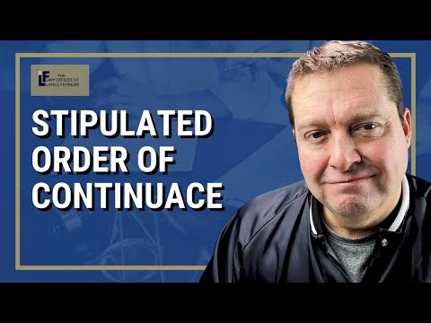 What is a Stipulated Order of Continuance or SOC? | Washington State Attorney