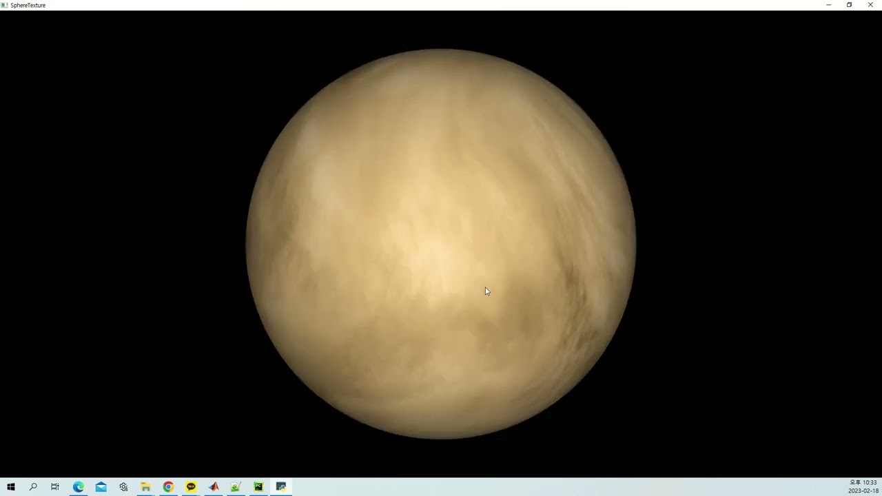 VTK Python Example - Venus Atmosphere