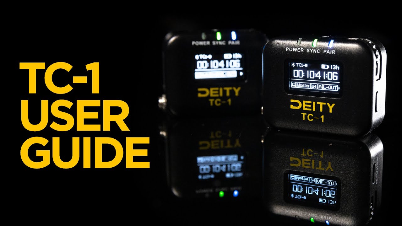 TC-1 User Guide | How to Use A Timecode Box