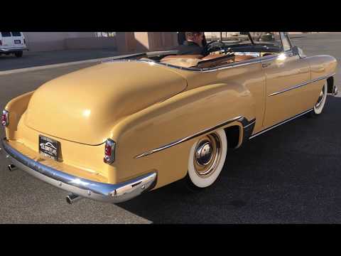 1952 Chevy Convertible ---At Celebrity Cars Las Vegas