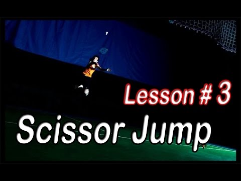 Scissors Kick + Overhead Throw | Marsh Badminton Club
