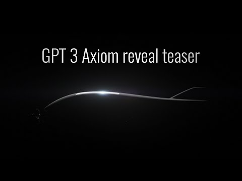 GP Gliders GPT 3 AXIOM Glider Trailer / Reveal Teaser (3D animation)