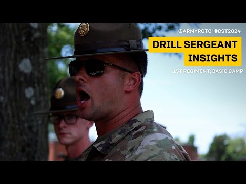 Drill Sergeant Insights | 1st Regiment, Basic Camp | CST 2024