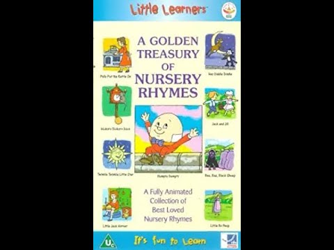 A Golden Treasury of Nursery Rhymes (LTL 0005 - 2000 Reissue VHS)