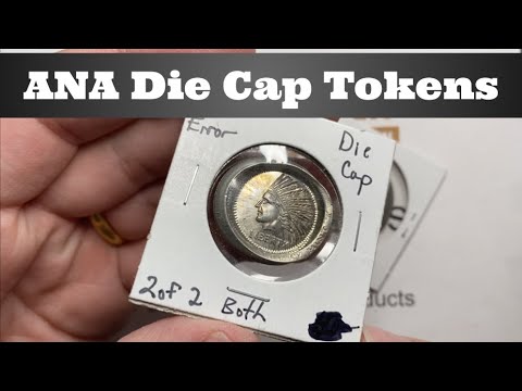 ANA Die Cap Tokens - Gallery Mint