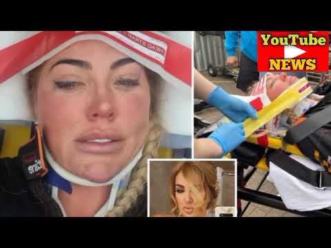 Aisleyne Horgan Wallace rushed to hospital after crashing into a wall and landing on her HEAD