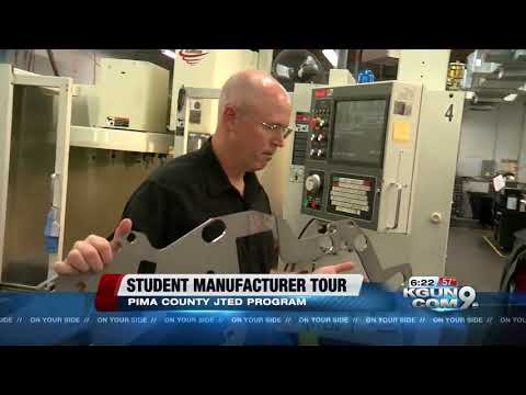 Tour promotes high-paying machine jobs in Pima County