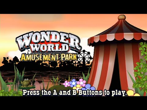 Wonder World Amusement Park Wii Playthrough - Carnival Games Is Better