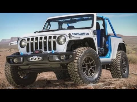 Jeep just unveiled an all-electric Wrangler concept SUV