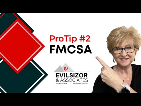 FMCSA Pro Tip #2