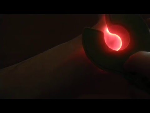 3d printed vein finder in action