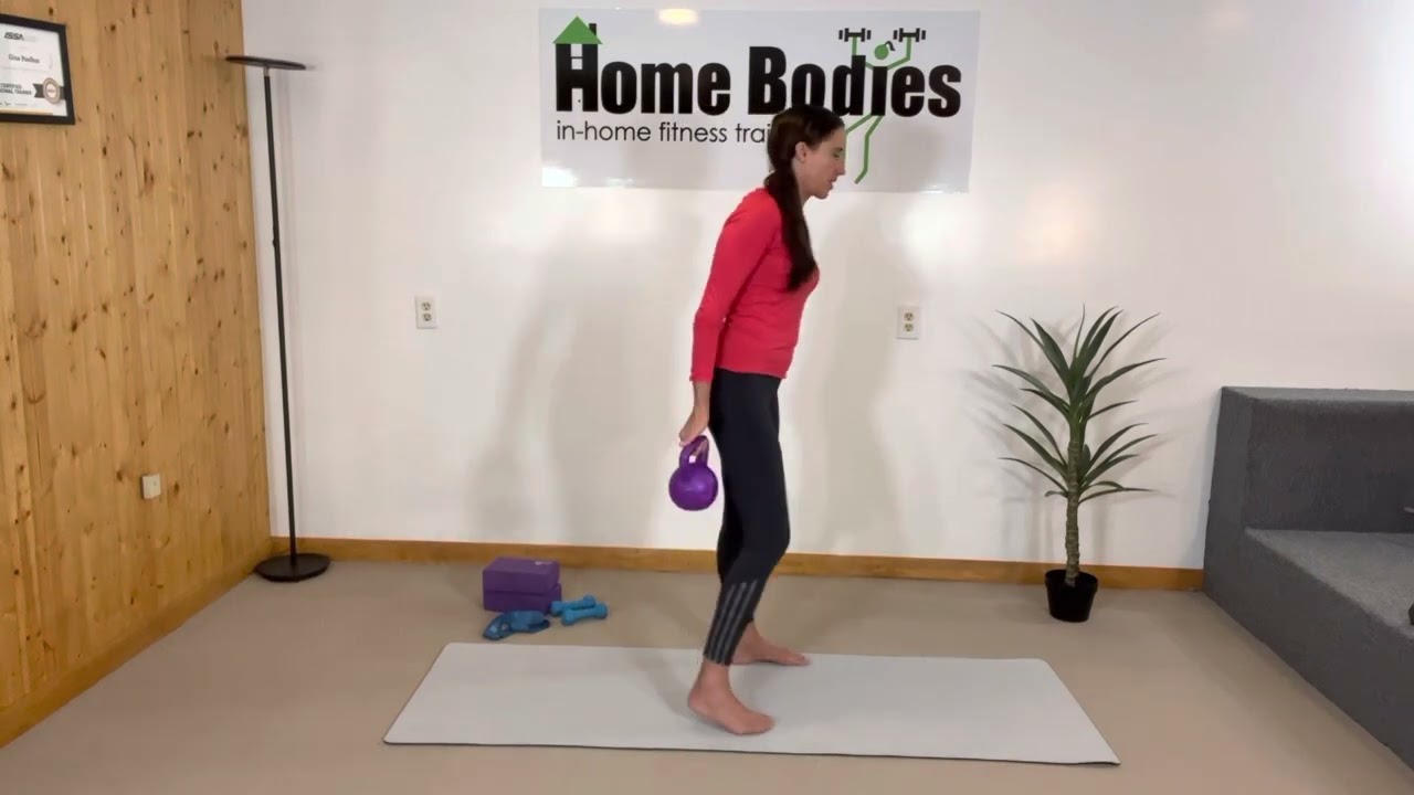 Kettlebell Squat Swing Single Arm