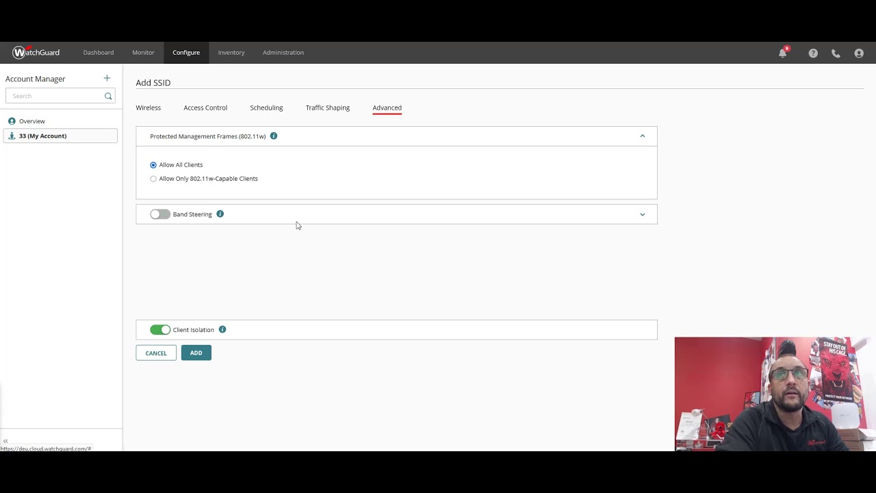 Add Wifi6 into WG Cloud