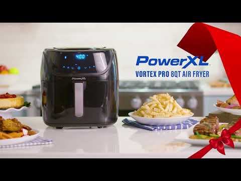 PowerXL Vortex Pro Air Fryer 8Qt Holiday