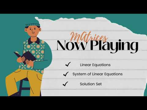 1. What is a System of Linear Equations?